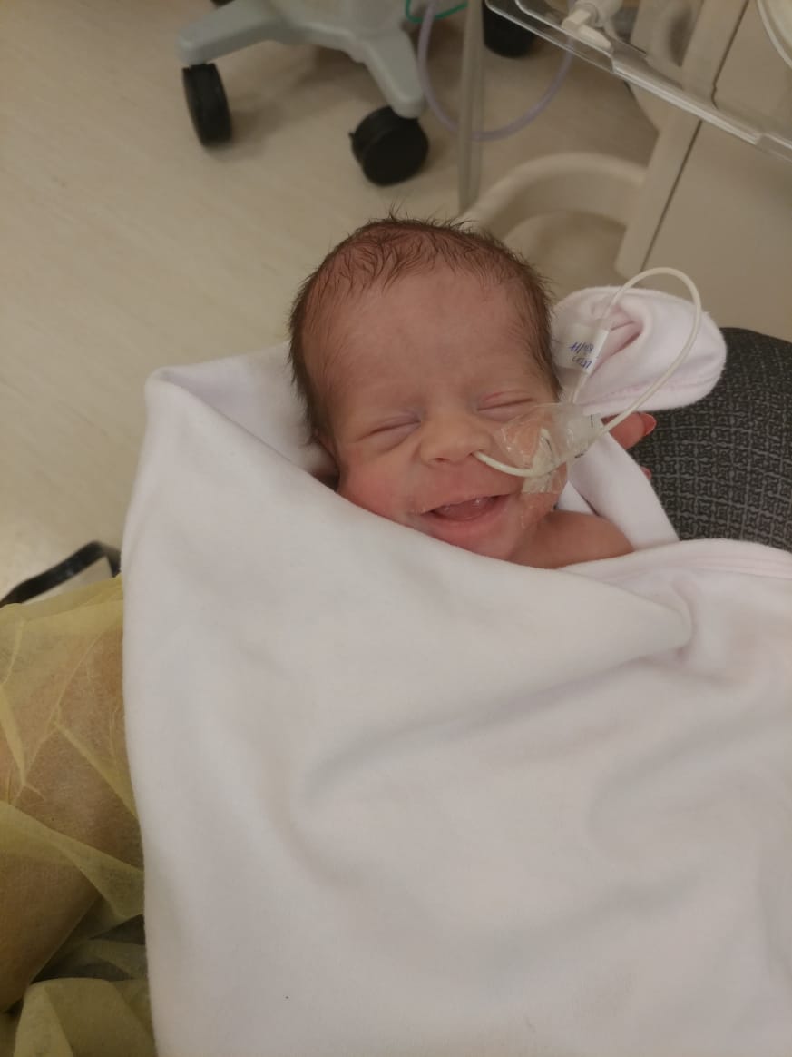 Baby Girl Born At 36 Weeks