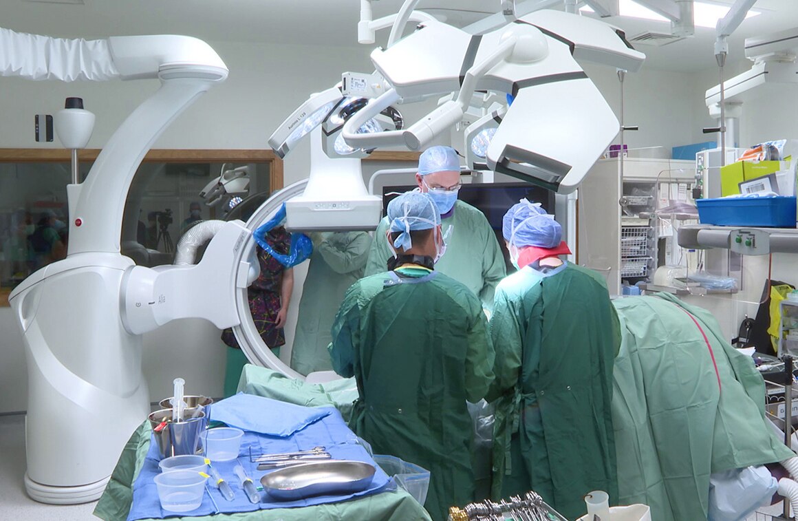 The first Allia IGS 7 hybrid OR lab in Europe | GE HealthCare (United ...